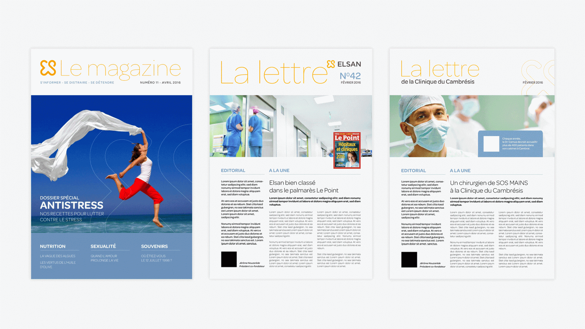 Elsan | Création site web, app mobile et charte graphique